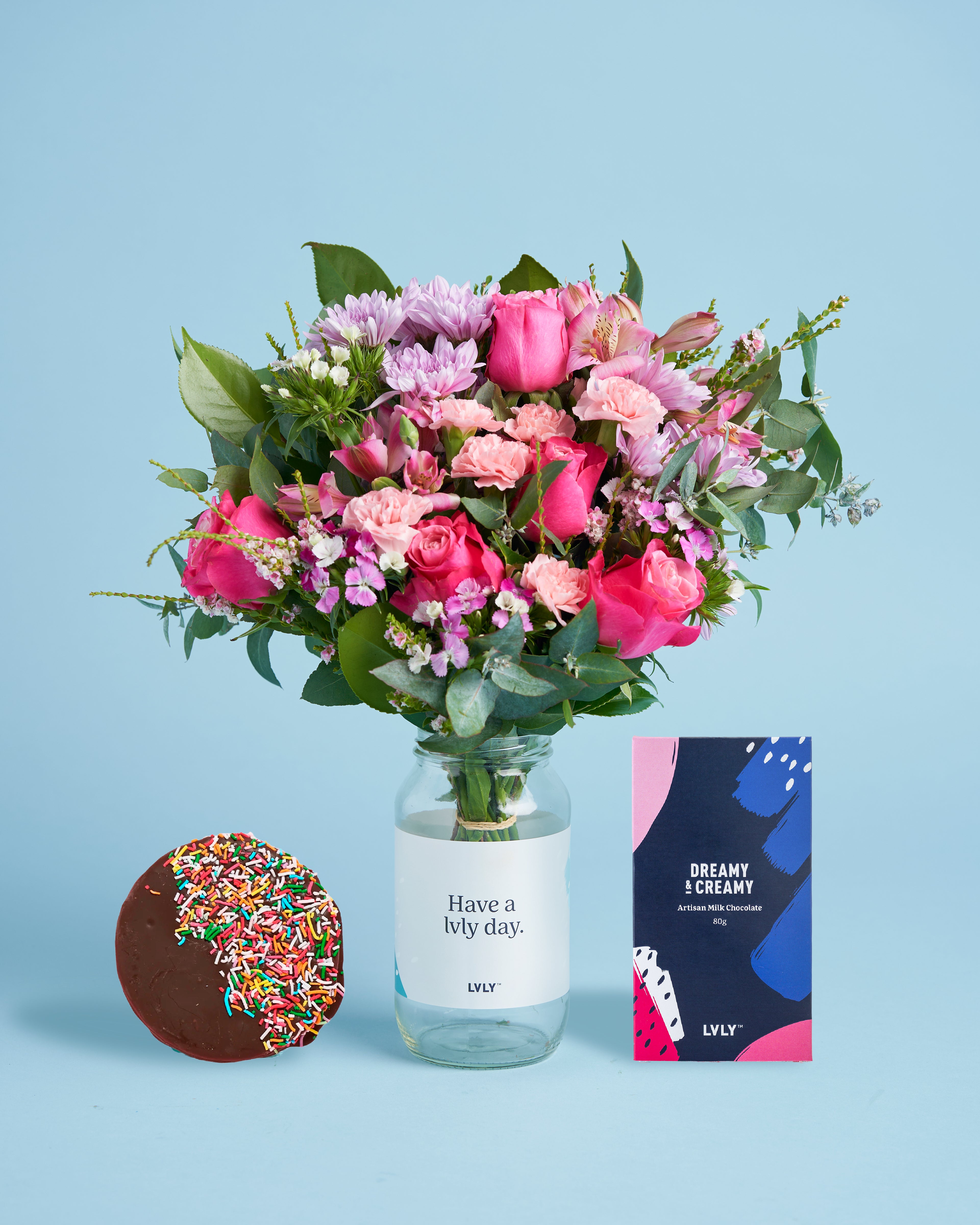 Choc Love + Flowers - LVLY