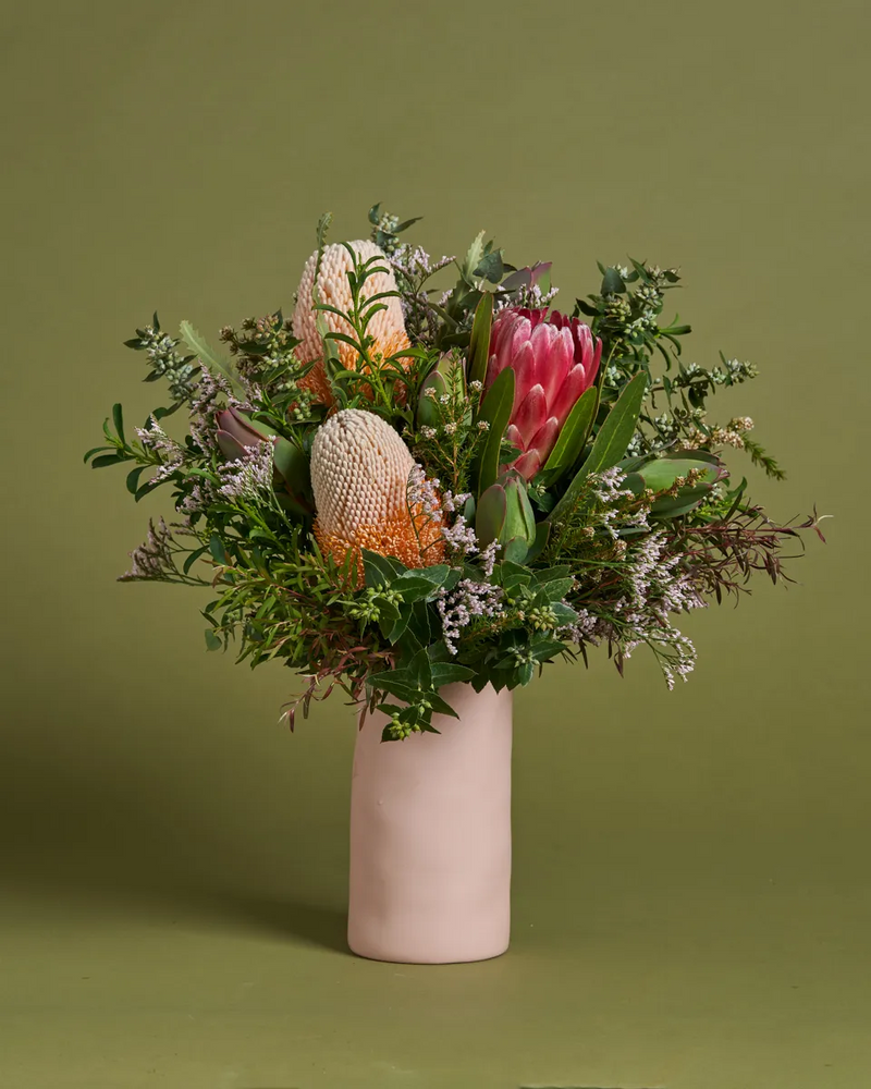 Native Sympathy Flowers + Vase - LVLY